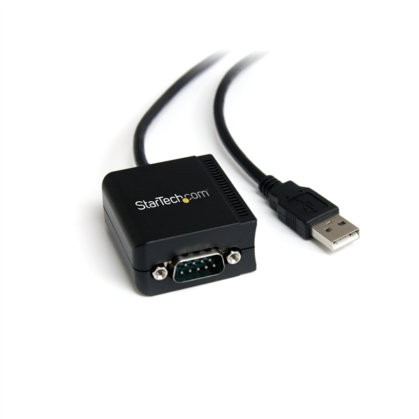 eVerbatim - StarTech USB Serial Adapter - Single Port with COM Retention